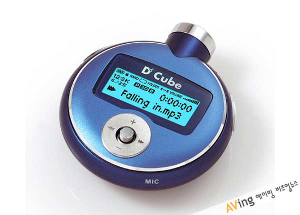 패션 듀얼모드형태 MP3플레이어 ‘DCube 800B’