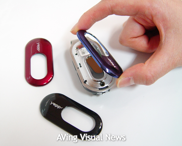 삼성전자, 클립 일체형 패션 MP3플레이어 'YP-F1'