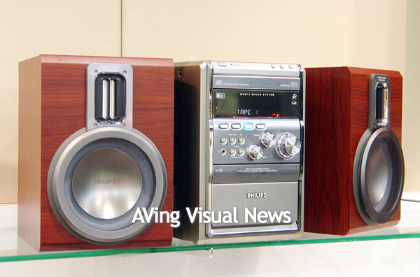 필립스, WMA-CD음악을 재생하는 고급 오디오 선보여