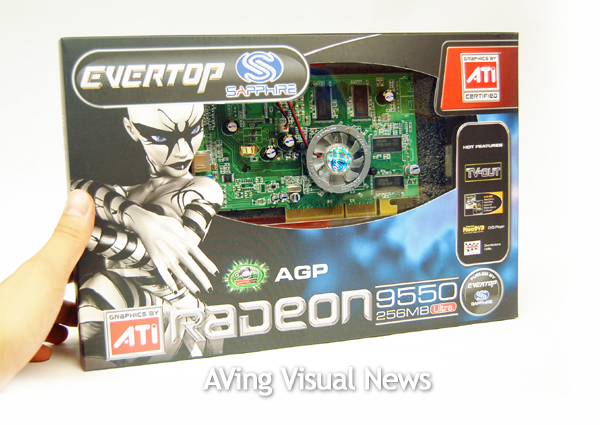 유저들이 보장하는 에버탑의 ATI RADEON 9550 Ultra Edition