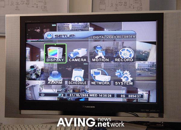 누구나 쉽게 조작 가능한 DVR 5000시리즈