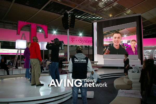 [Hall 26]'내일을 기대해주세요' CeBIT 2006 리허설 현장