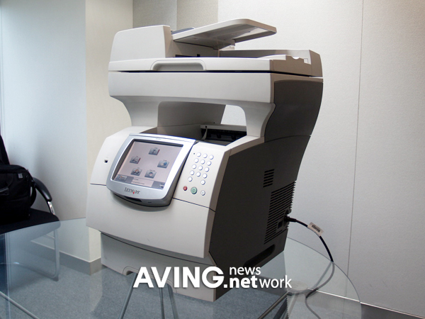 터치패널 탑재된 중형 복합기 렉스마크 ‘X646e’