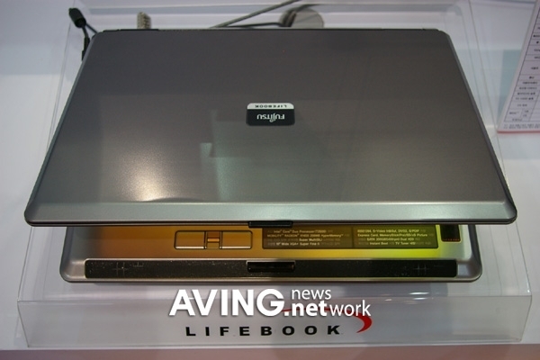 한국후지쯔 노트북 중 가장 큰 17인치 '라이프북 N6410'