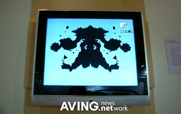 ACER 20인치 LCD TV ‘AT2002’, 유럽 선보여