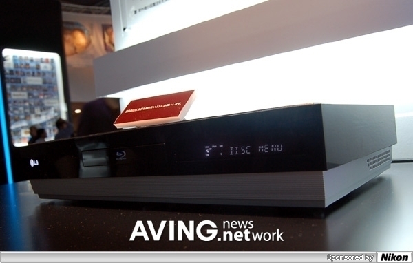 LG, 양방향 BD-J타이틀 지원하는 BD100 선보여