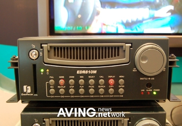 대만 EverFocus, 8채널 DVR 소개해