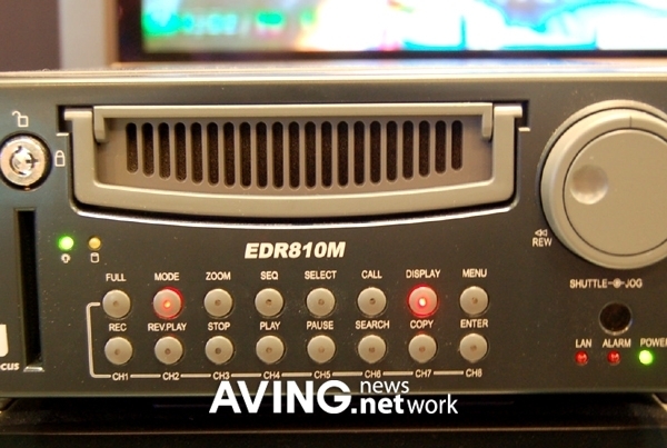 대만 EverFocus, 8채널 DVR 소개해