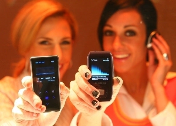 삼성전자, CES2007에서 블루투스 MP3 'T9', 'K3' 공개