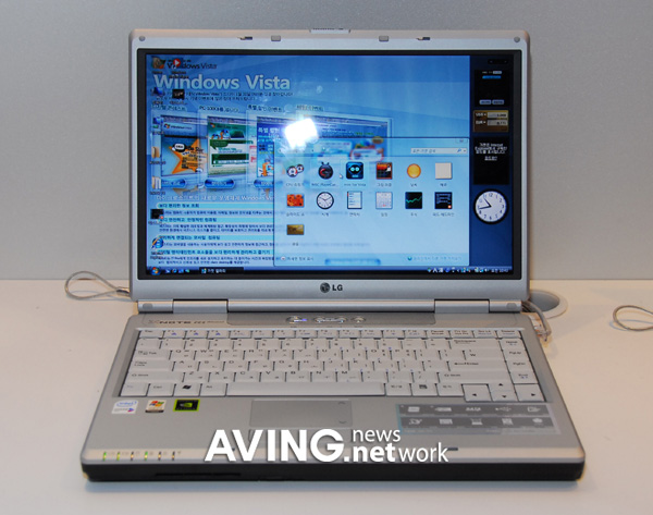 LG전자, 윈도우비스타 노트북 소개(2) - Xnote 'R1-TP2007’
