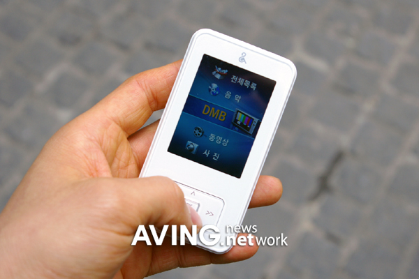 LG전자, 지상파DMB 내장한 MP3P 'T50' 출시예정!