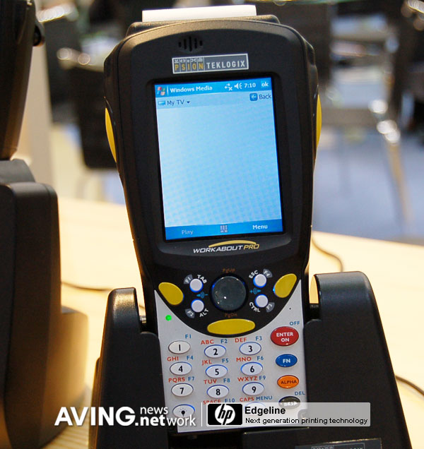 PSION TEKLOGIX, 산업용 PDA 'WORKABOUT PRO'