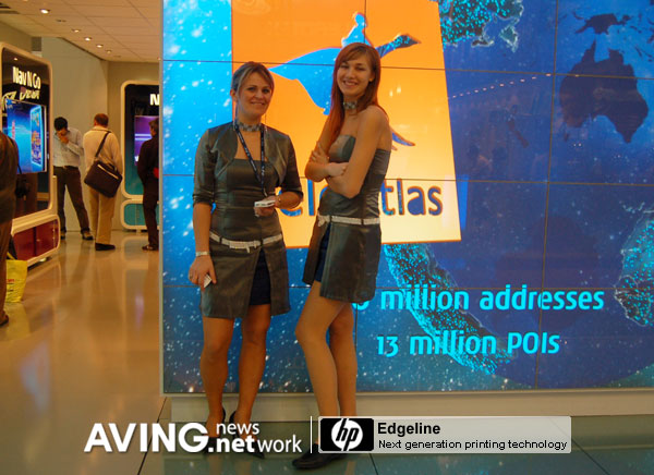 [CeBIT2007 에이빙걸] 세빗(CeBIT) 2007에서 만난 Nav N Go 에이빙걸.