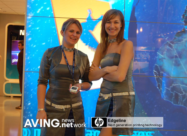 [CeBIT2007 에이빙걸] 세빗(CeBIT) 2007에서 만난 Nav N Go 에이빙걸.