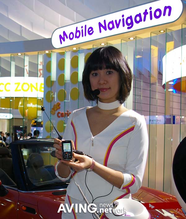 [SKT-Live on 3G+] SK텔레콤, 휴대폰 속에 내비게이션!