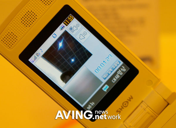 11.9mm 슬림 HSDPA폰 'SPH-W2700'