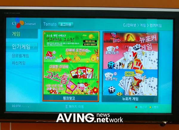 LG전자, DTV 포털 브랜드 'Visket' 선보여