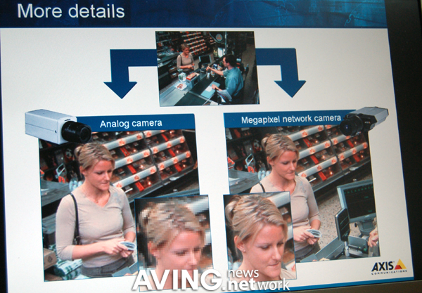 AXIS, 3배 큰 영역을 감시하는 네트워크 카메라 'AXIS 211W'