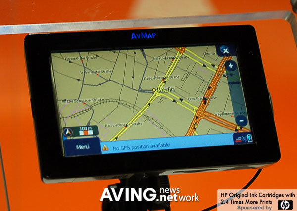 [주요제품] AvMap, 4.8인치 와이드 내비게이션