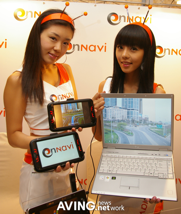 '엔나비(enNavi)' 런칭 현장에서 만난 에이빙걸 (3) - 김미수, 서진아