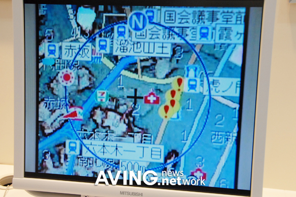 KDDI의 안심 GPS 서비스 1 - 재난 시 대피 장소 알림