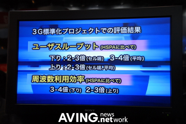 [NTT도코모서비스] HSDPA보다 50배 빠른 'Super 3G' 시연!