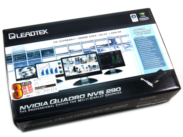 앱솔루트코리아, 신제품 그래픽카드 'Quadro NVS 290' 출시