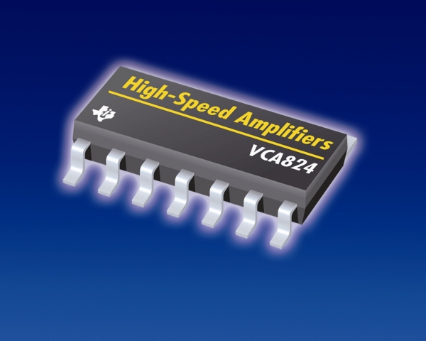 TI, 고속 가변 이득 증폭기 제품군 출시
