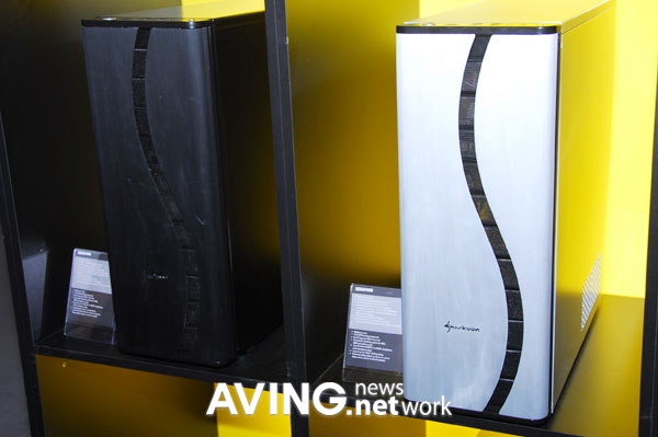 '세빗(CeBIT) 2008'에 참가한 'Sharkoom' 부스 전경