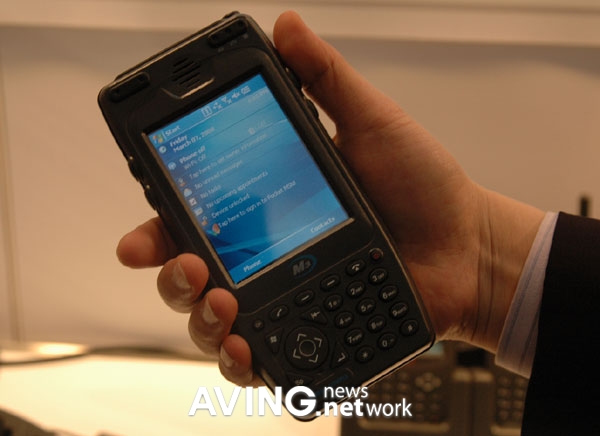 모바일컴피아, 윈도우모바일 탑재한 산업용 PDA 'M3 Sky'로 주목