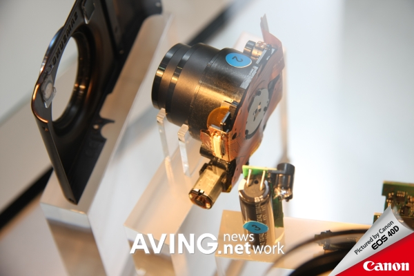 한국최초 HD 디지털카메라 'VLUU NV24HD' 세부구조 공개