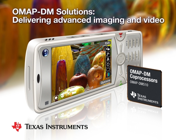 TI, 멀티미디어 코프로세서 탑재한 OMAP 포트폴리오 확장