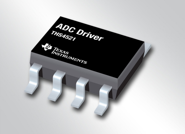 TI, 초저전력 차동 ADC 드라이버 'THS452x' 제품군 출시