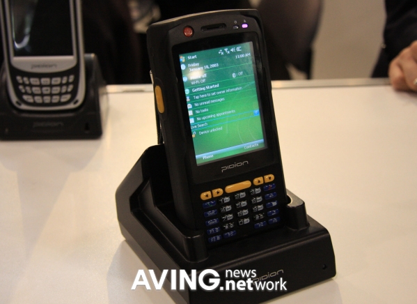 블루버드소프트, 오토아이디 PDA 'BIP-6000' 전시