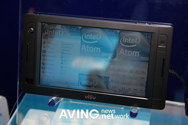 인텔, 빌립 MID 'X70 EX' 전시