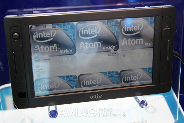 인텔, 빌립 MID 'X70 EX' 전시