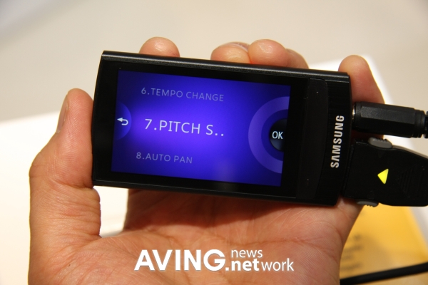 삼성전자, 디빅스 인증 MP3P '옙 R1' 선보여