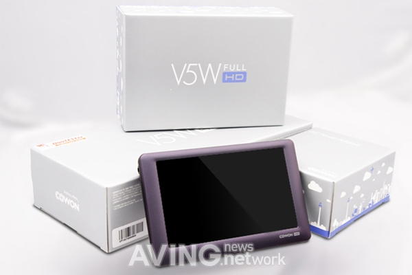 와이파이로 즐기는 코원 풀HD PMP 'V5W'