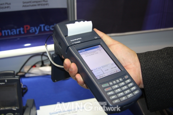 [RFID USN KOREA 2010] 삼미페이텍, 다양한 옵션 가능한 결제단말기 'SmartPay Plus' 선보여