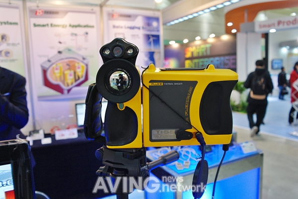 [RFID USN KOREA 2010] 테솔, 열화상 카메라 '플루크 Ti50,Ti55 IR FlexCam' 선보여