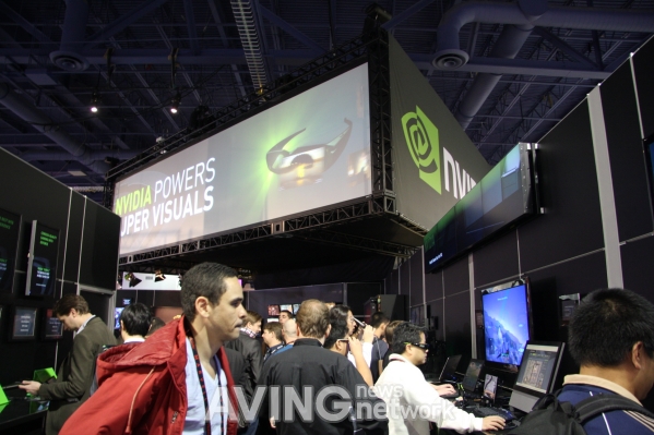 [CES 2011] Nvidia 부스 현장