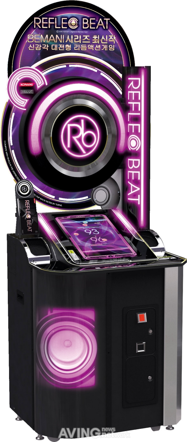 코나미 신작 리듬게임 '리플렉 비트',국내 정식 출시