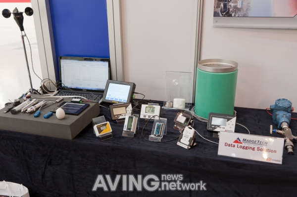 [그린에너지엑스포 현장] 매지테크, 지열용 압력 데이터로거 'PR2000' 전시