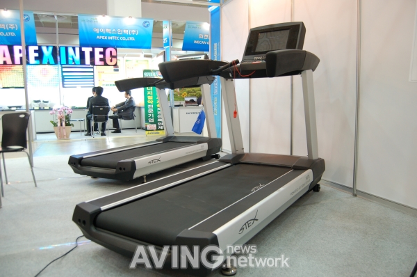 태하메카트로닉스, 신개념 'STEX S25TX 런닝머신기' 전시