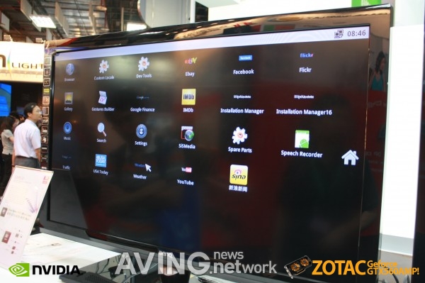 [COMPUTEX 2011] SiS, 안드로이드 탑재한 인터넷TV 선보여