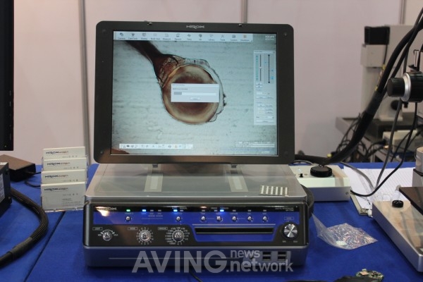 [LED EXPO&OLED EXPO 2011] 하이록스코리아, 디지털마이크로 스코프 전자현미경 'KH-7700'