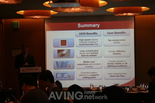 퀵로직, 디스플레이 인터페이스 솔루션 'ArcticLink III VX' 출시