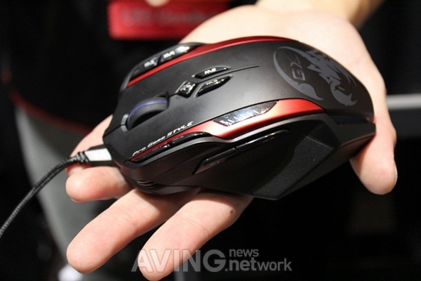 [CES Unveiled] KYE SYSTEMS, 게이밍 마우스 'GX Gila Gaming Mouse'