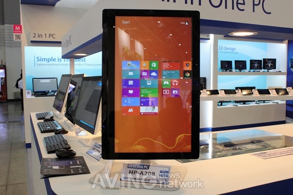 [컴퓨텍스 2013] KME 그룹의 올인원 PC 'HP 시리즈'
