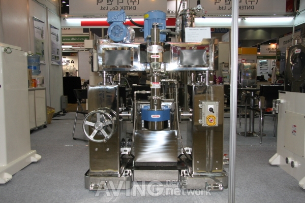 [KOREA CHEM 2014] 디엔텍, 나노 분산·분쇄 비드밀 'Nanoset Mill' 전시